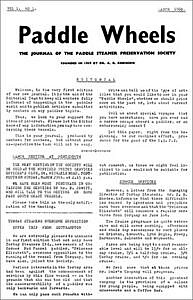 Autumn 1990 | Paddle Steamer Preservation Society