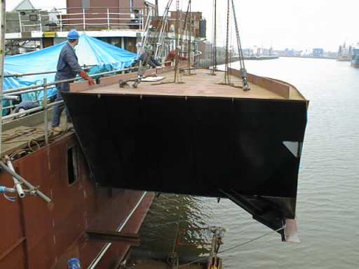 Starboard Sponson House Fitted & New Aft Deck Shelter | Paddle Steamer ...
