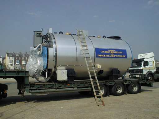 Boilers Delivered plus Relaunch Celebration Cruises Timetable | Paddle ...