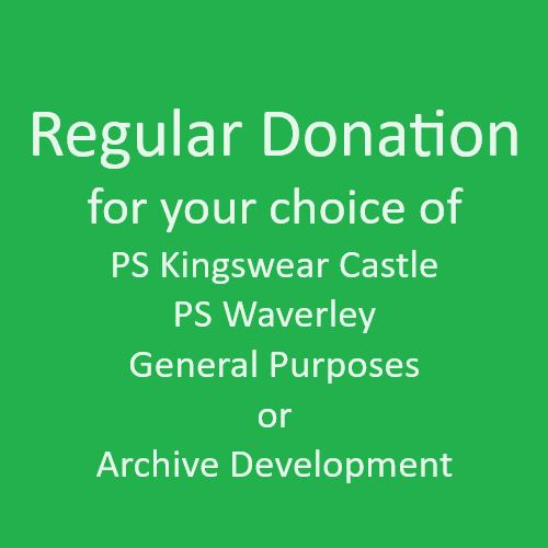 Make a Regular Donation | Paddle Steamer Preservation Society